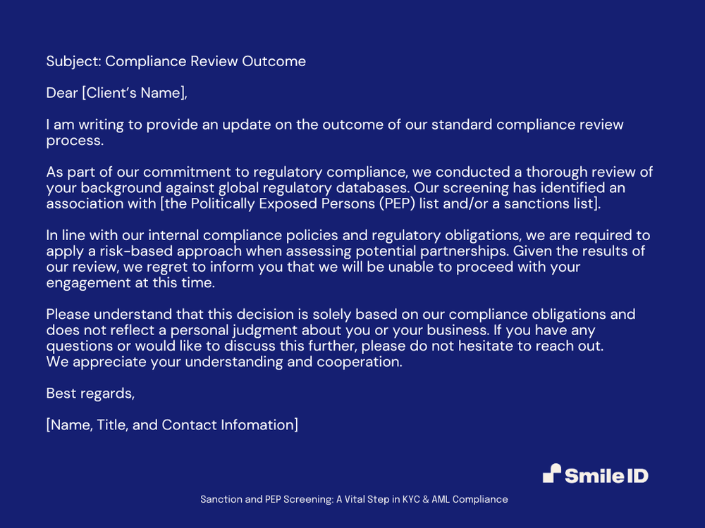 Sanction and PEP Screening: A Vital Step in KYC & AML Compliance - Smile ID
